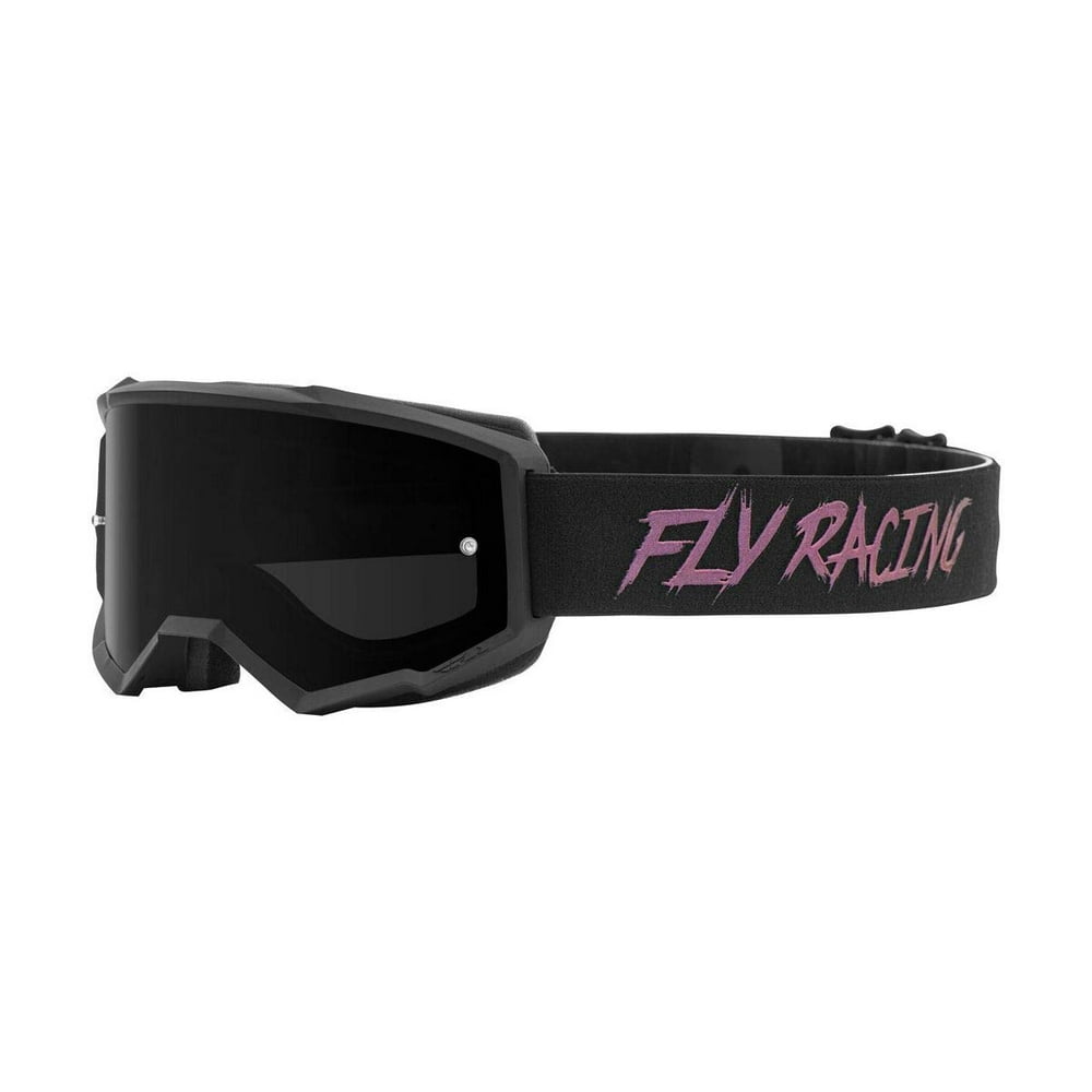 2021 Fly Racing Zone Goggle (Black/Fusion / Dark Smoke Lens, Adult ...