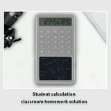 Basic Calculator With Writing Tablet Doodle Pad,Lock Button and E-Pen ...