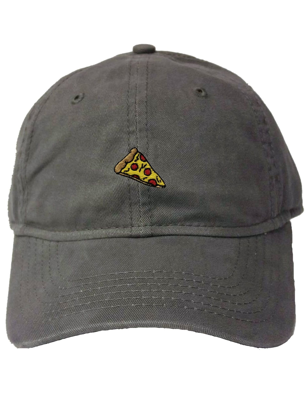 Go All Out Adult Pizza Embroidered Deluxe Dad Hat - Walmart.com