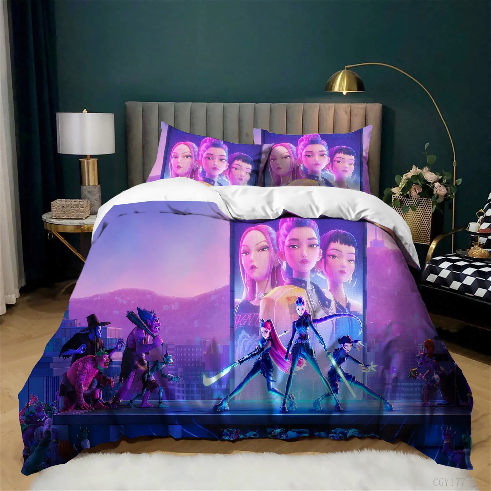 Click here for Rilin Kpop Bedding Set 3pcs Soft Comfortable Duvet... prices