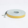 Farfi 10m Sealing Strip Resilient Sound-proof Rubber Universal Long ...