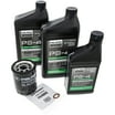 Polaris Full Synthetic Oil Change Kit, 2 Quarts PS-4 5W-50 Oil, Oil ...