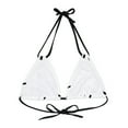 Effete Feline Claw Marks Scratch Strappy Triangle Bikini Top (AOP ...