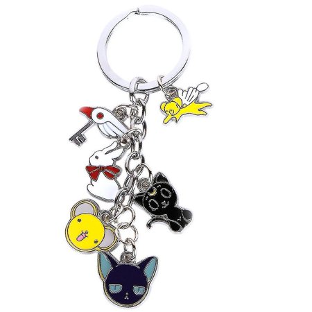 Keychain Key Ring Cardcaptor Sakura Magic Wand Pendant Jewelry Kro ...