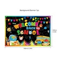 ZEYGC Large Welcome Back to School Background Poster Party Decoration ...