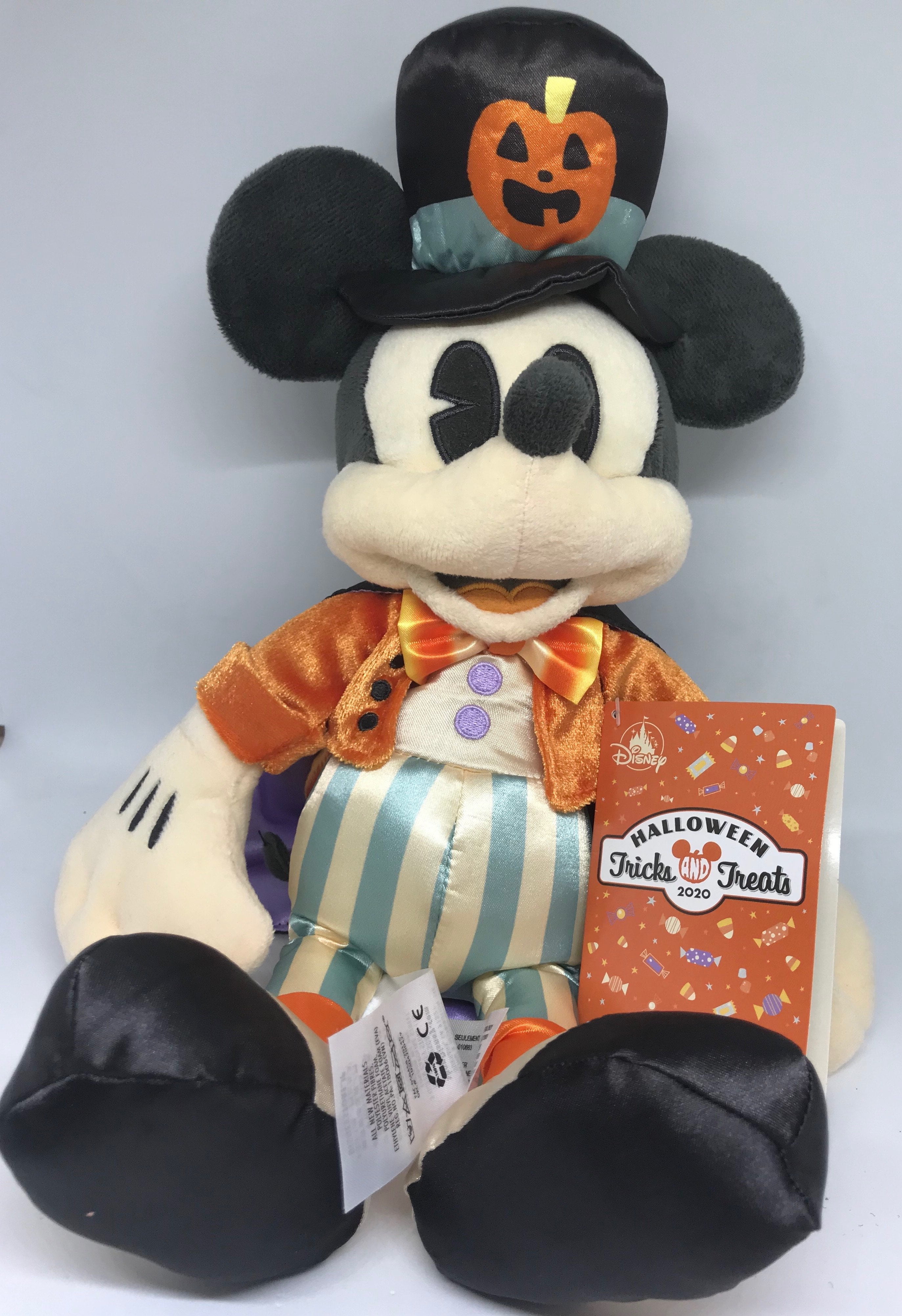 Disney Parks Halloween 2020 Mickey Mouse Magician Plush New with Tag ...