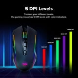 Redragon M910-KS RANGER LITE RGB 2.4G Wireless/Wired Double Modes ...