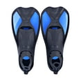 Sioweci 1 Pair Plastic Diving Fins Swimming Training Fins Professional ...