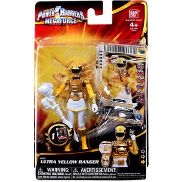 Power Rangers Megaforce Yellow Ranger Action Figure - Walmart.com