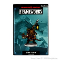 Dungeons & Dragons Frameworks: Dwarf Fighter Male - Unpainted ...