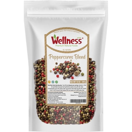 Rainbow Blend Peppercorn - Mix Pepper - Whole Black, Green, Pink and ...