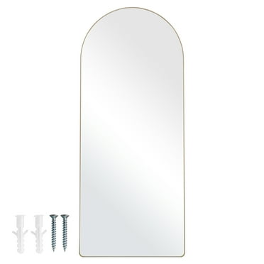 "BEAUTYPEAK 71""x 26"" Full Length Standing Floor Mirror, Arched Top ...