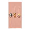Cute Cartoon Animal Bath Towel - Panda Bear & Dog Design - Perfect for ...