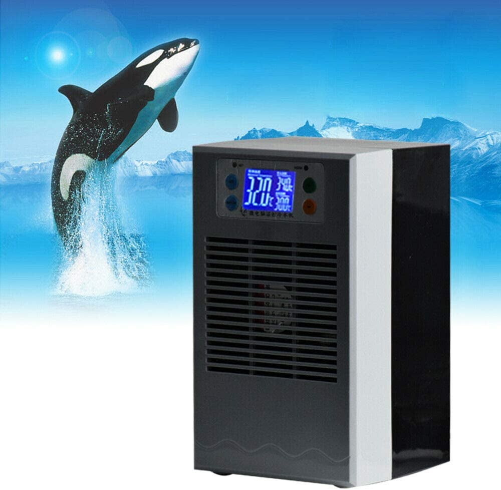 Miumaeov 35L 110V 100W Aquarium Water Chiller Fish Tank Cooler Heater ...