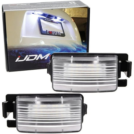 OEM-Fit 3W Full LED License Plate Light Kit Compatible With Nissan 350z ...
