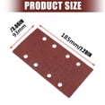 8 Hole Rectangular Flocking Sandpaper Sheets Abrasive Paper Suitable ...