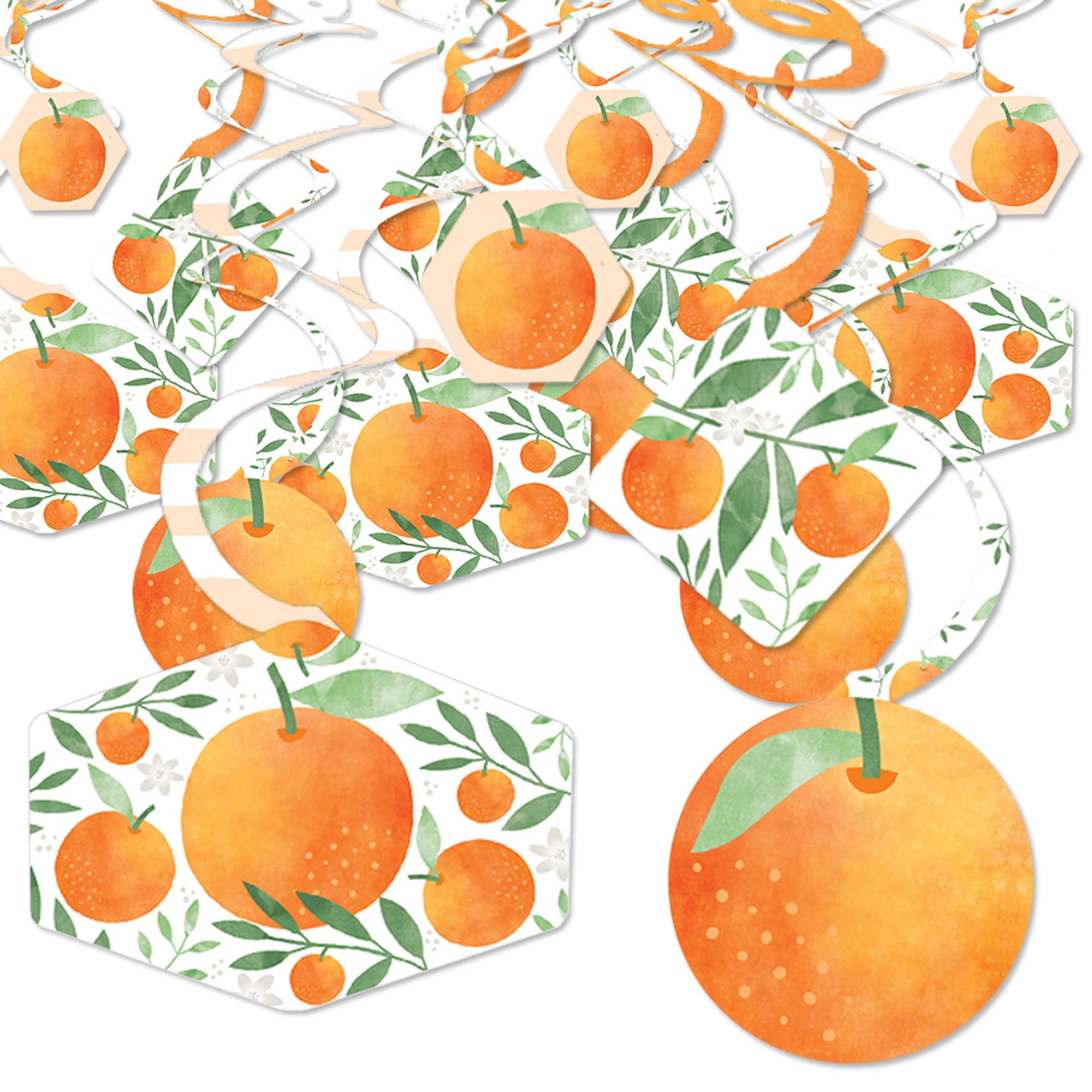 Big Dot of Happiness Little Clementine - Orange Citrus Baby Shower or ...
