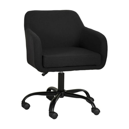 Linon Sinclair High Back Office Chair with Adjustable Height, Tilt and ...