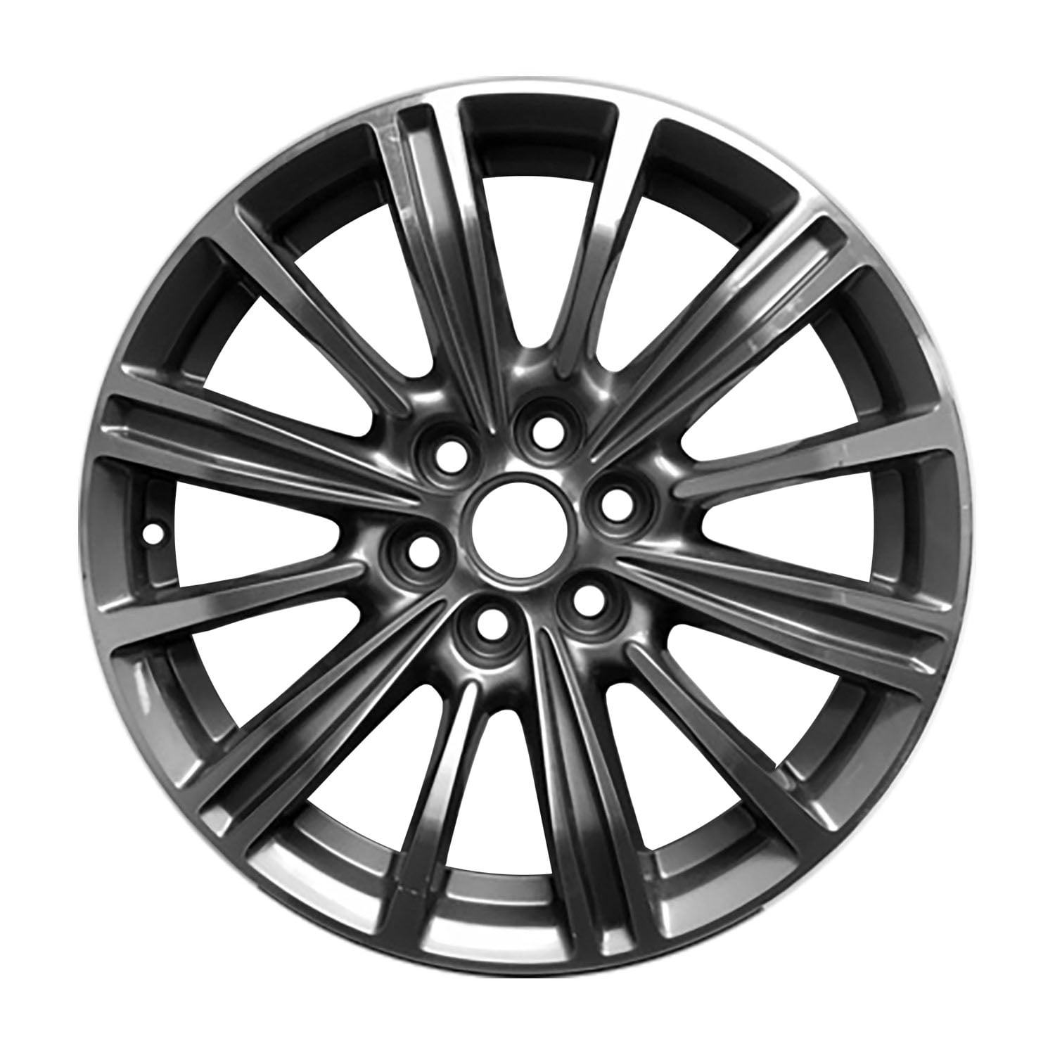 18 X 8 Reconditioned OEM Aluminum Alloy Wheel, Machined and Medium ...