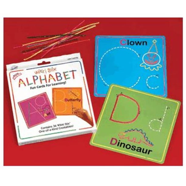 Wikki Stix WKX606 Wikki Stix Alphabet Cards - Walmart.ca