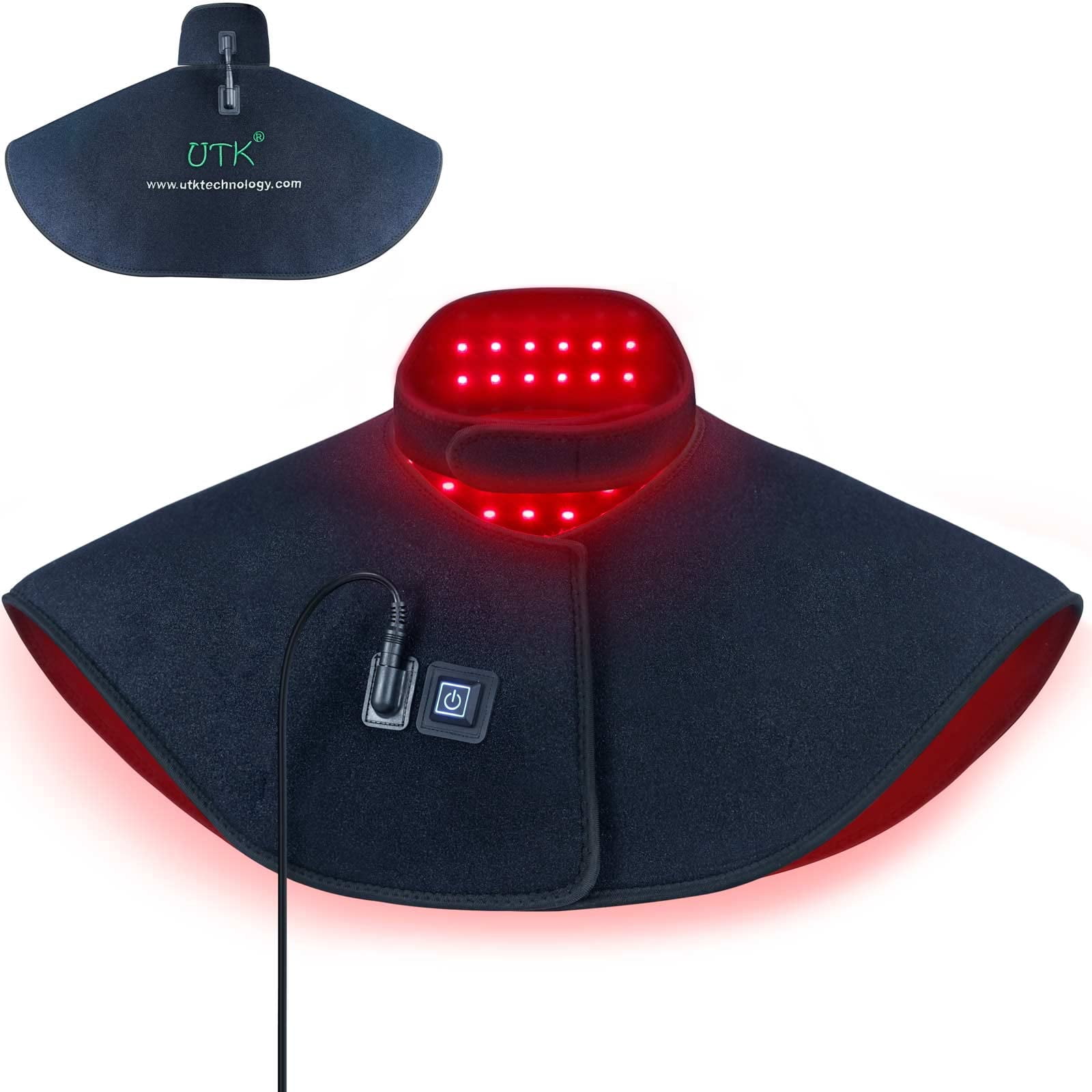 Red Light Therapy for Neck and Shoulder Pain Relief, 4 in 1 Upgraded ...