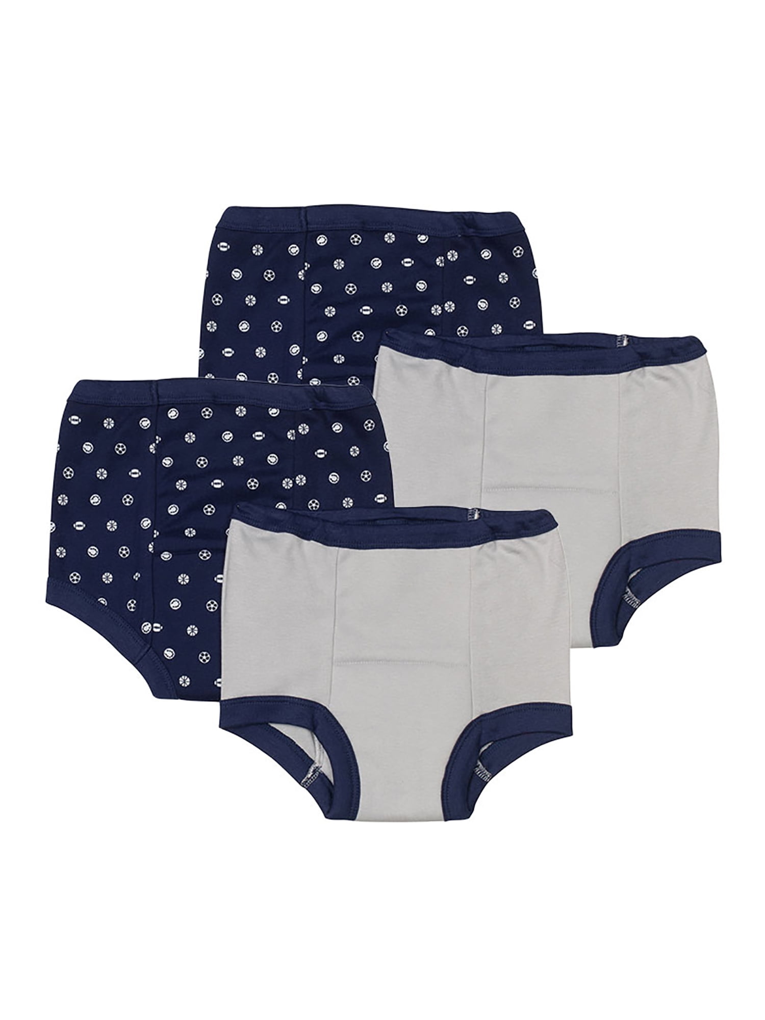 Gerber Baby Boys Reusable Training Pants Bundle, Sports, 4-Pack ...