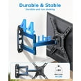 Full Motion Articulating Swivel TV Monitor Wall Mount Bracket for 13 ...
