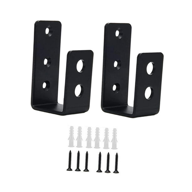 Door Barrier Brackets 2x4 Door Metal Bar Bracket for Home Bar Garage ...