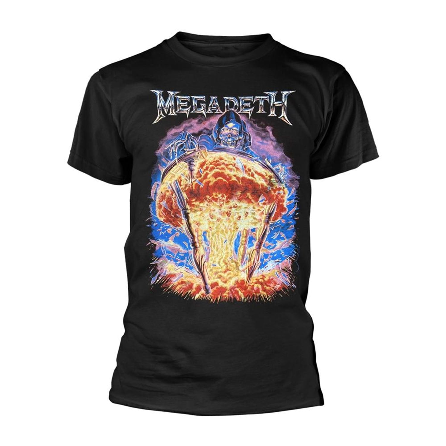 Click here for Megadeth Adult Bomb Splatter T-Shirt S prices
