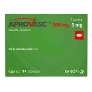 Aprovasc 150 mg/5 mg 28 tabletas | Walmart en línea