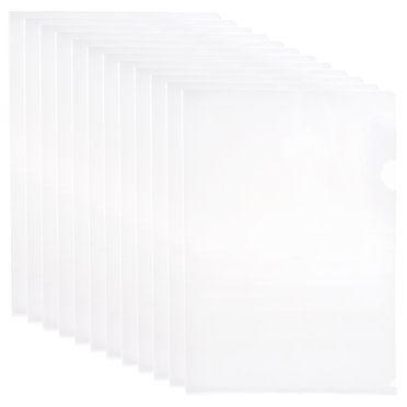Universal Project Folders, Jacket, Poly, Letter, Clear, 25/Pack ...