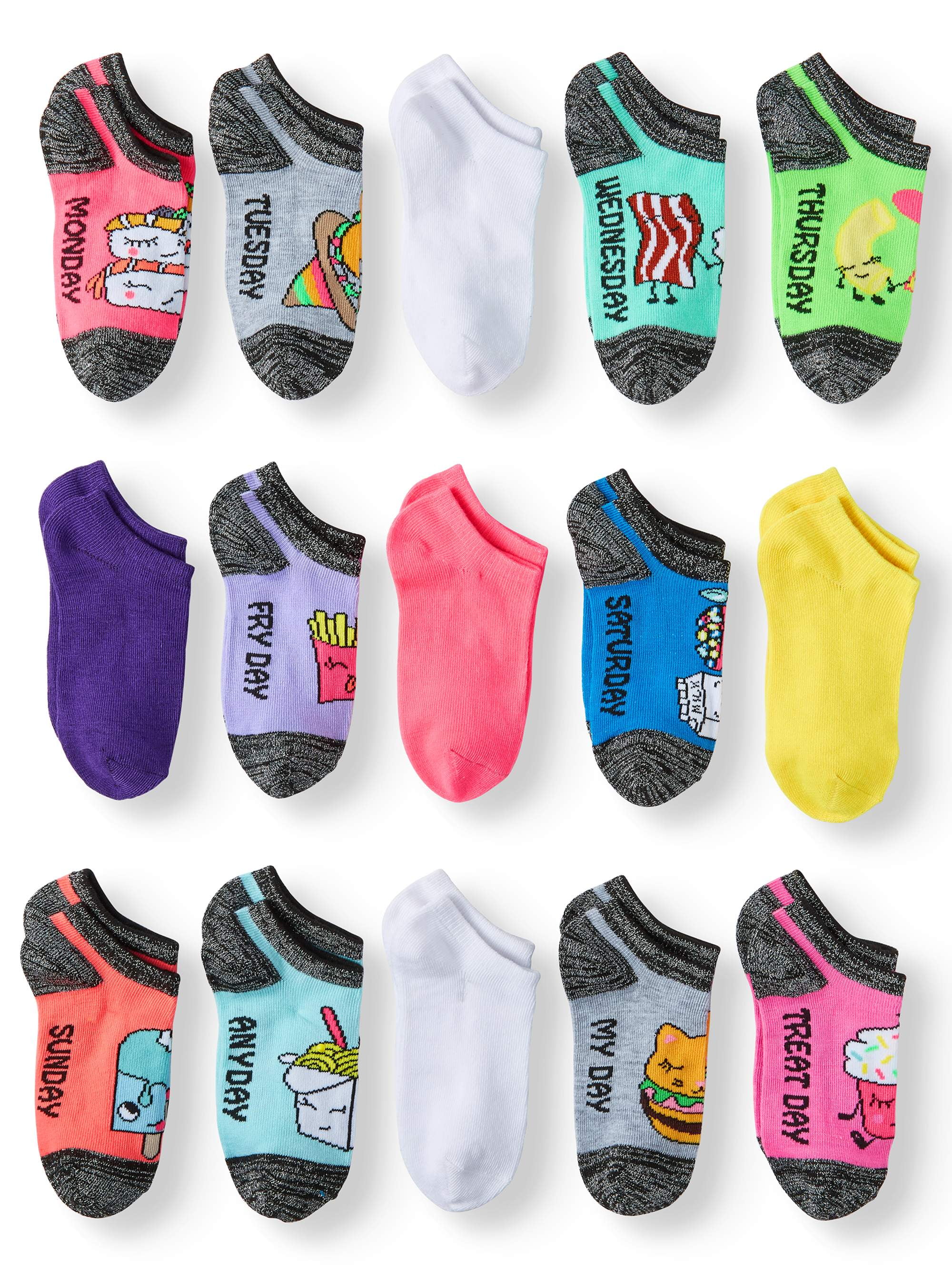 Wonder Nation Girls 15 Pk Socks – Walmart Inventory Checker – BrickSeek