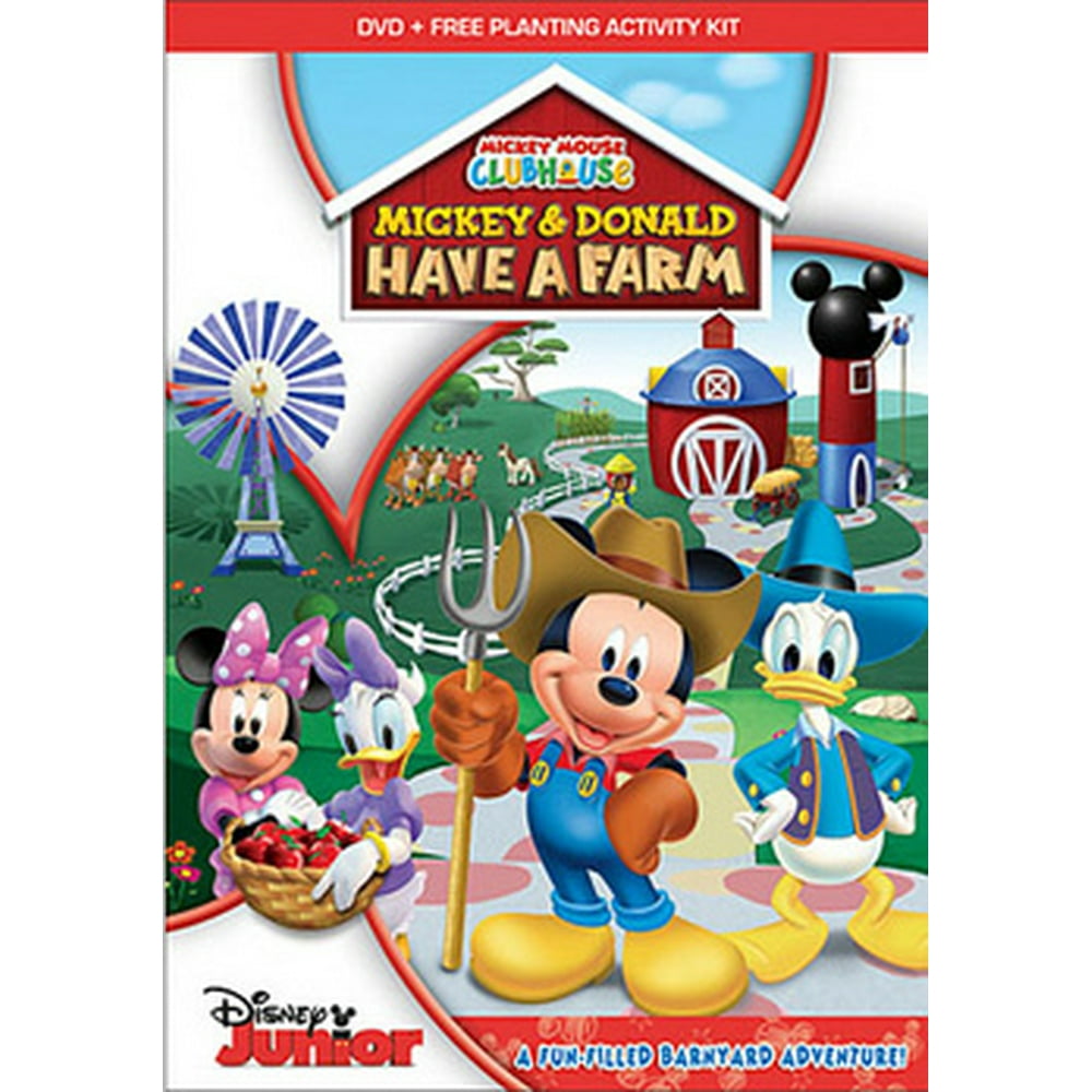MICKEY MOUSE CLUBHOUSE-MICKEY & DONALD HAVE A FARM (DVD) (DVD ...