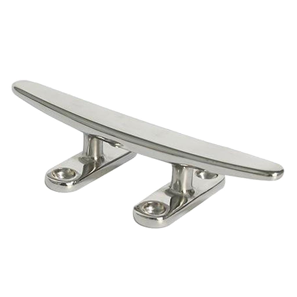 8"""" Stainless Steel Boat Dock Cleat Marine Grade, Color and Smooth ...