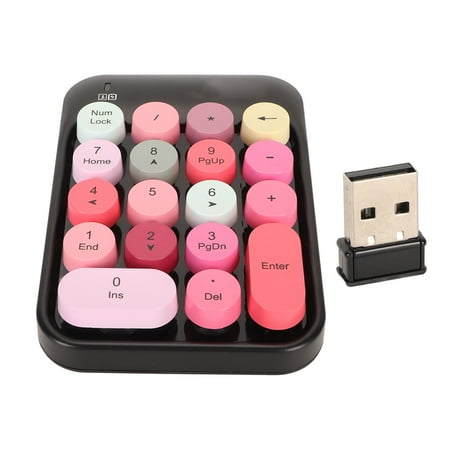 Numeric Keypad,Wireless Numeric Keypad 2.4G M Ini Number Pad Wireless ...