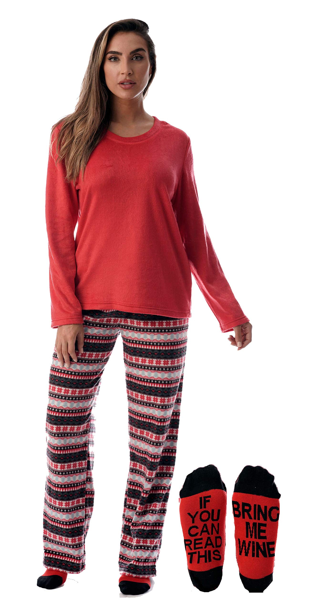Just Love Ultra Soft Womens Pajama Pant Set Nightgown With Matching
