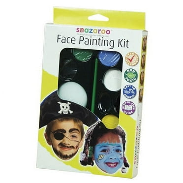 Snazaroo 18 Color Professional Face Painting Set w/ Case Sparkle ...