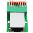 Toolless RJ45 Female Terminals Adapters DIN Rails Mount 8Pin Networking ...