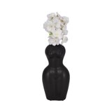 12" Dolomite Torso Vase - Contemporary Modern Woman Body Form ...