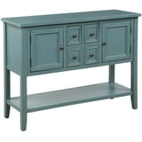 Console Table Buffet Sideboard Sofa Table with Storage Drawers Cabinets ...