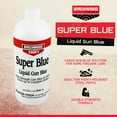 Birchwood Casey Super Blue Cleaning Solution - Liquid Gun Blueing Quart ...
