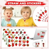 EMPIRE PARTY Supply Strawberry Party Favor 84 PCS, Slap Bracelets ...