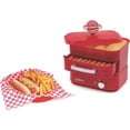 Salton HD1905 Hot Dog Food Steamer, Transparent, Red - Walmart.com