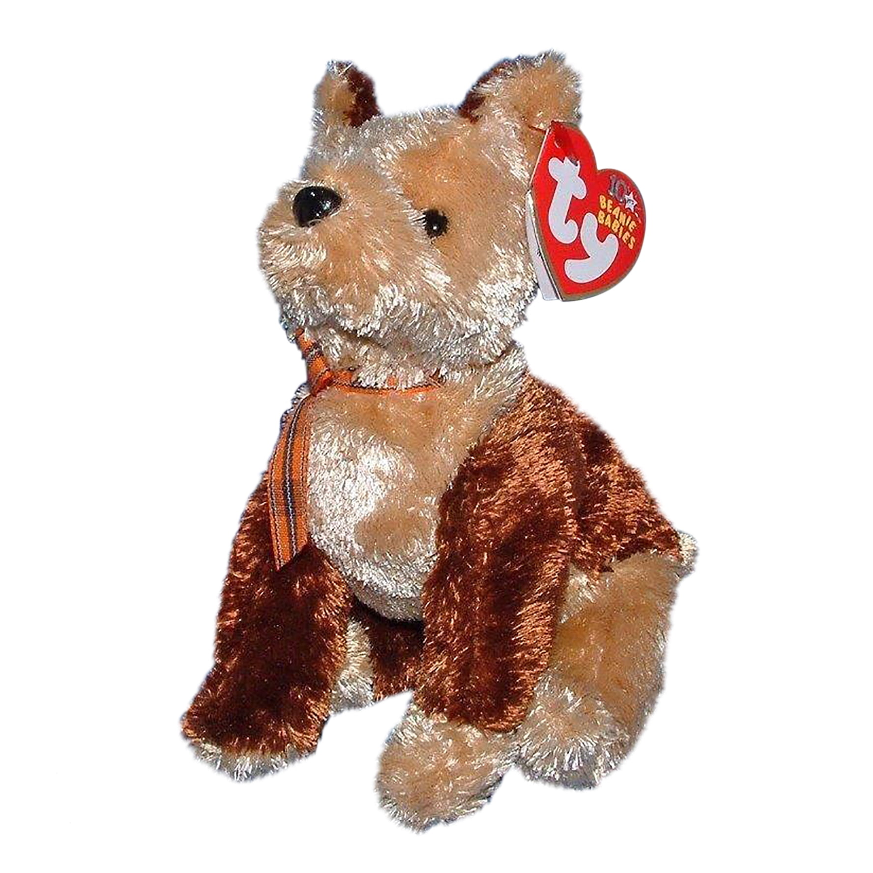 Ty Beanie Baby: Fidget the Dog | Stuffed Animal | MWMT - Walmart.com
