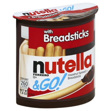 UPC 009800800056 - Nutella & Go! Hazelnut Spread with Breadsticks 1.8 ...