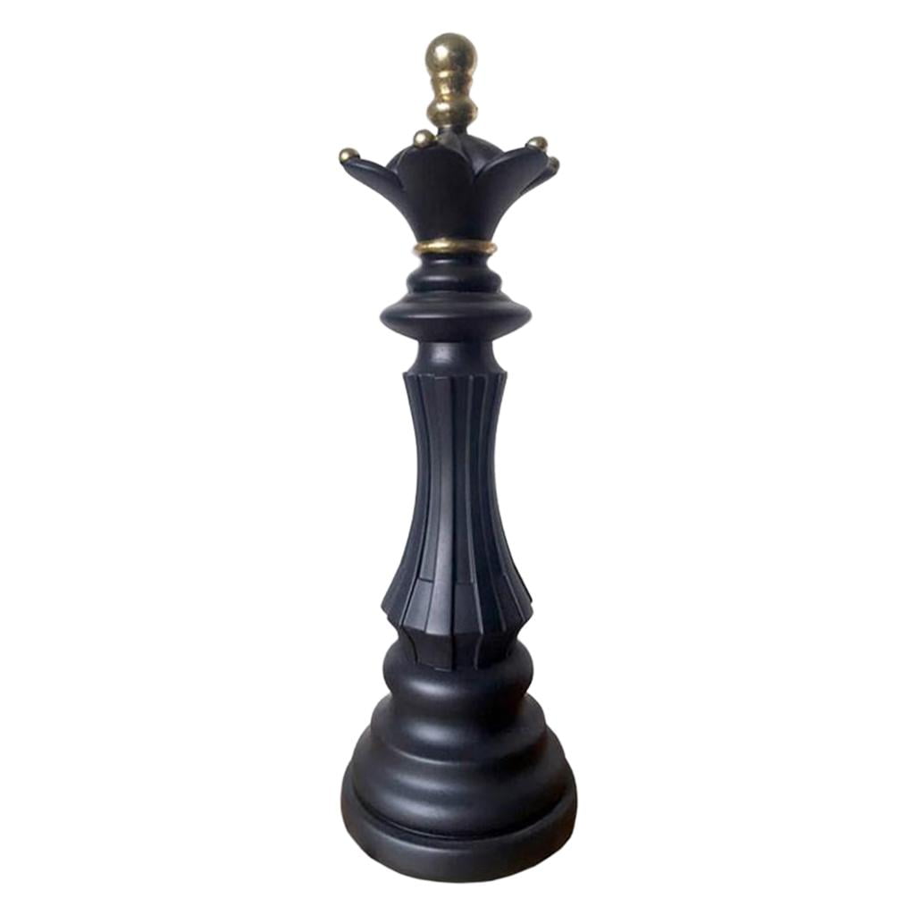 Resin Chess Pieces, Knight Statues Figures Chess Game Figurine Pieces ...