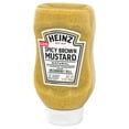 Heinz 100% Natural Spicy Brown Mustard, 14 oz Bottle - Walmart.com