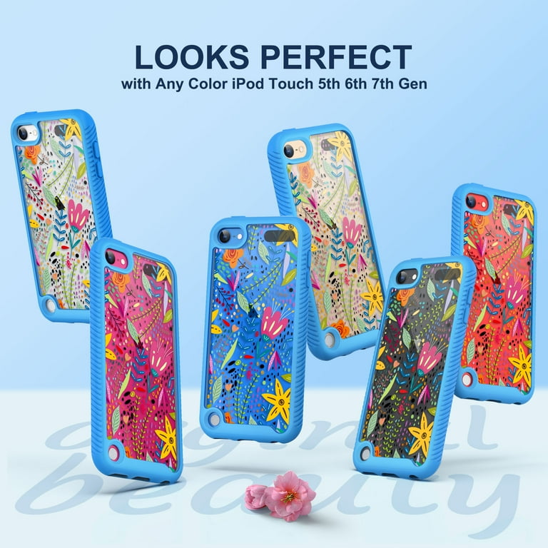 Ipod Touch 5th Generation Blue And Pink