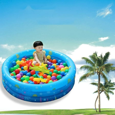 Garden Round Inflatable Baby Swimming Pool, Portable Paddling Pool ...