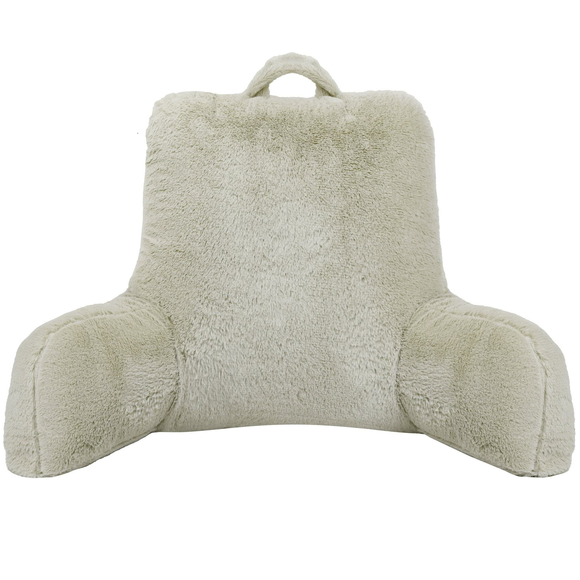 Click here for Hometrends Taupe Fur Bedrest 16in X 32in prices